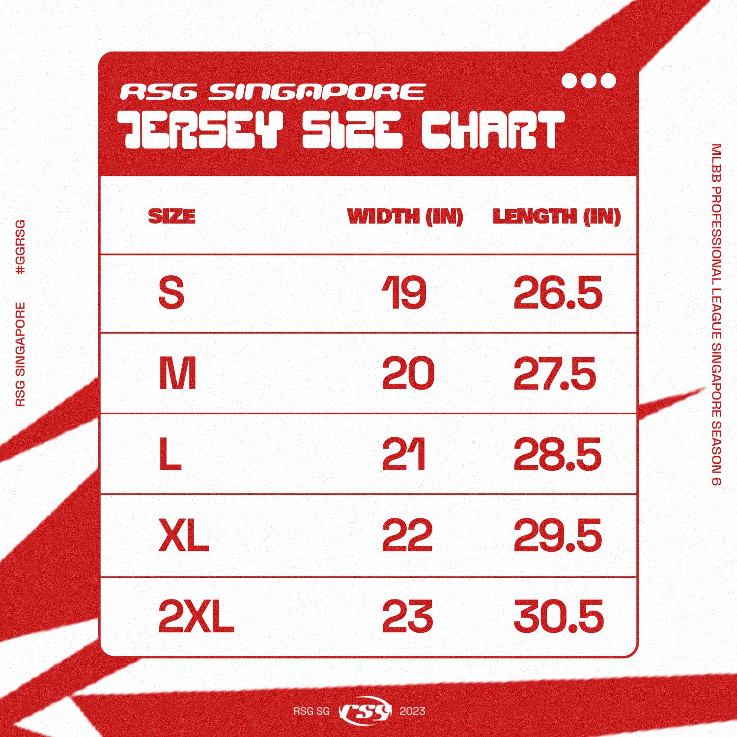 RSG SG Season 6 Jersey | RSG